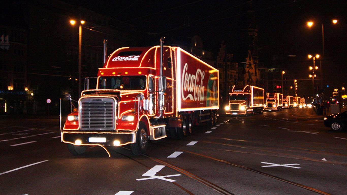 Новорічна вантажівка Coca-Cola у Вінниці 11-01-2020 - Афіша Вінниці ...