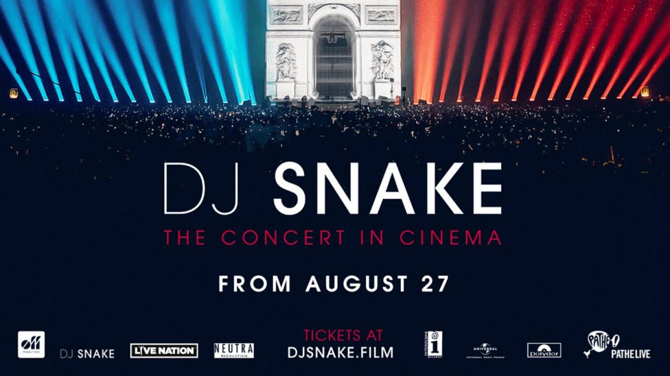 DJ SNAKE : THE CONCERT IN CINEMA 17-09-2020 - Афіша Києва - moemisto.ua.